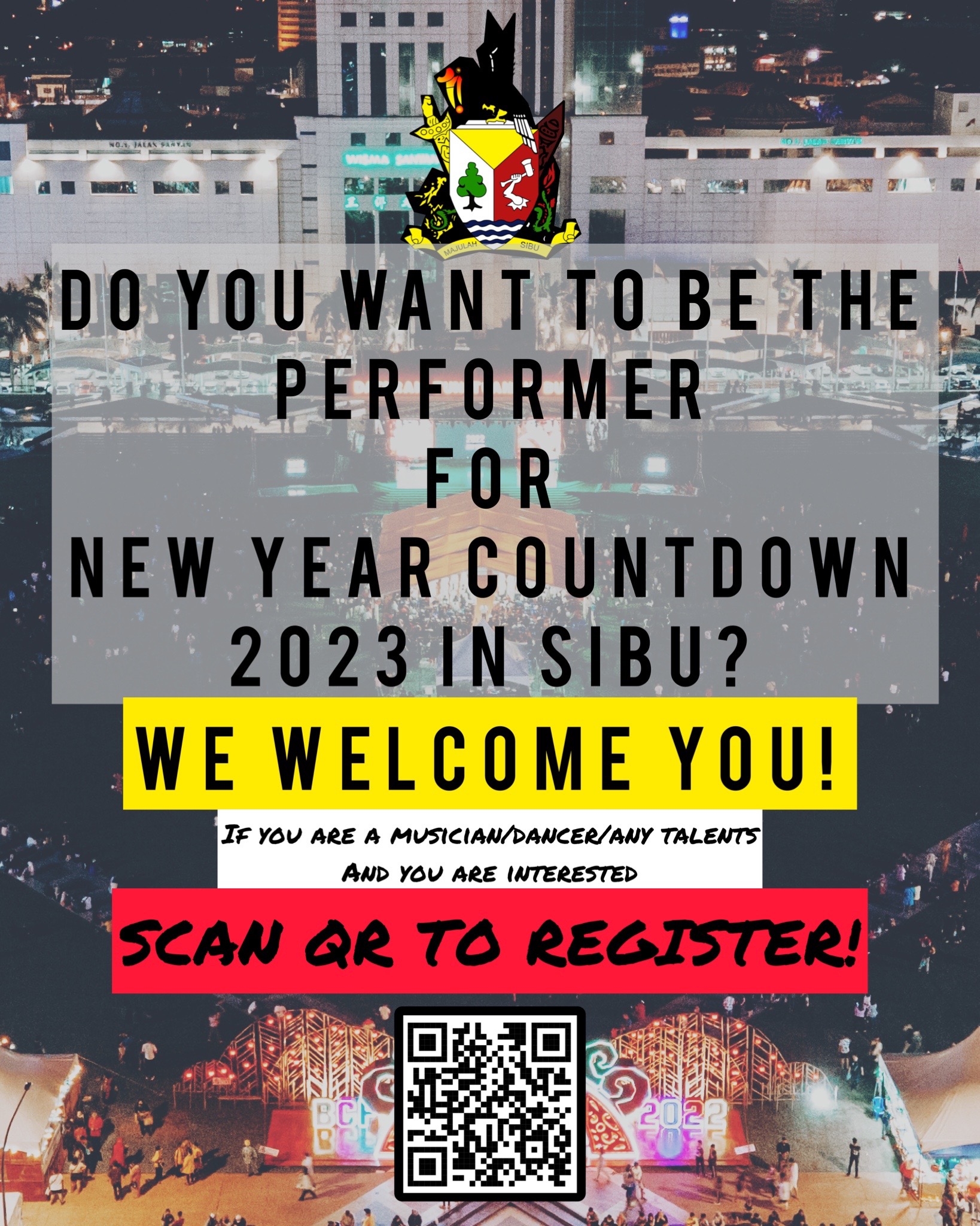 New Year Countdown 2023 Promo Poster - Laman Web Rasmi Majlis ...